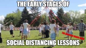 Happy May Day! Six feet back, though... | The Dancing Dance Mom