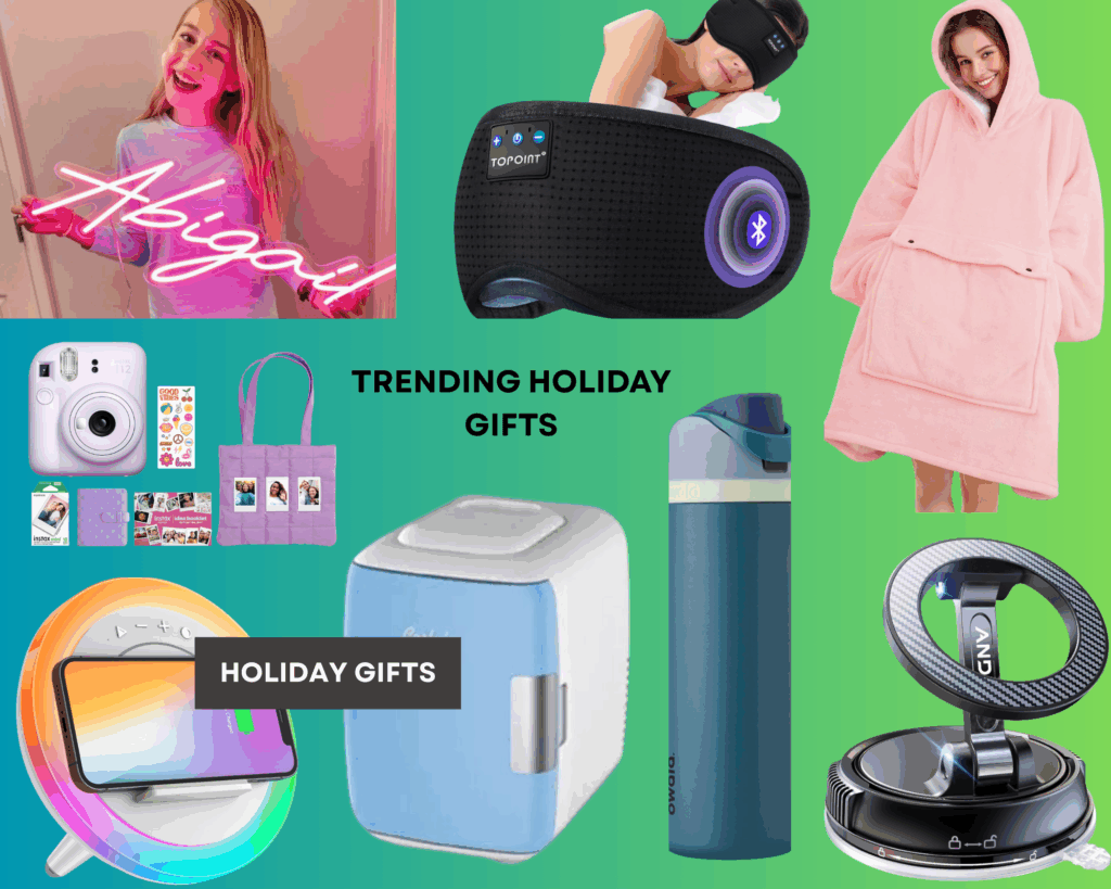 Trending Holiday Gifts Collage 2025 | The Dancing Dance Mom