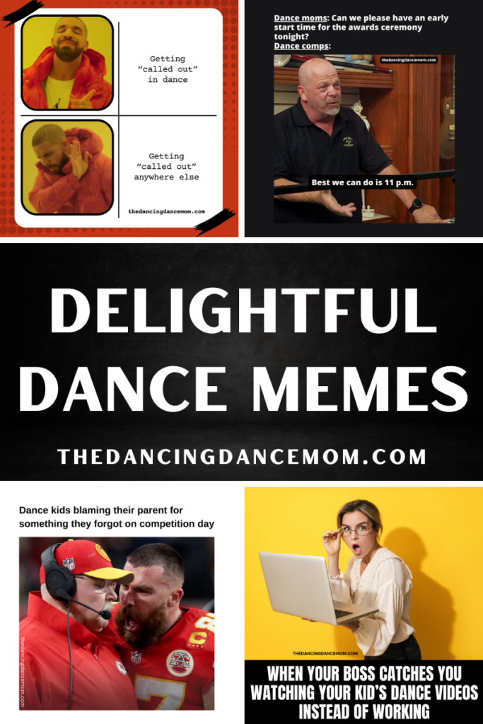 Delightful Dance Memes Blog Graphic | The Dancing Dance Mom